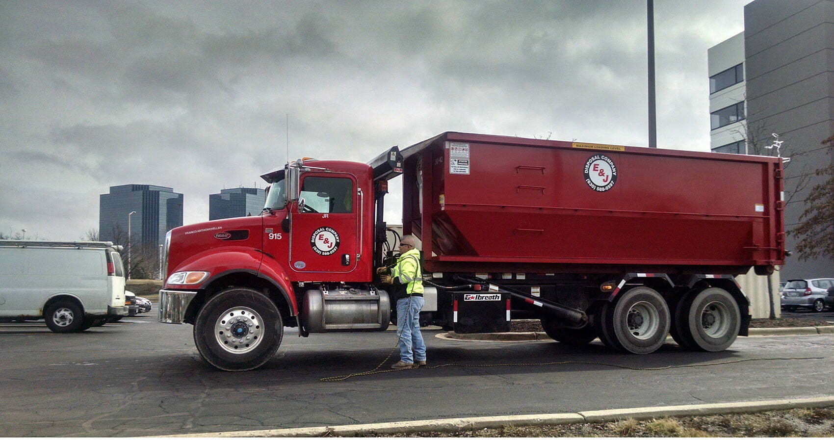 Service Areas - E & J Disposal Company Dumpster Rentals